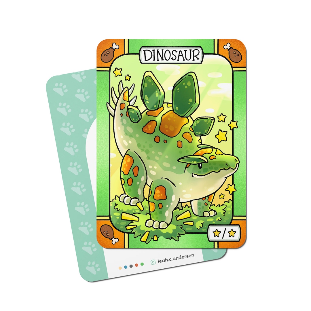 5 Dinosaur X/X Tokens for Magic the Gathering - Etsy