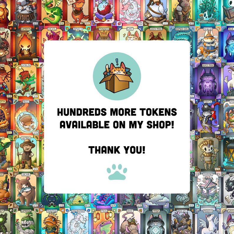 5 Slug Tokens for Magic the Gathering - Etsy