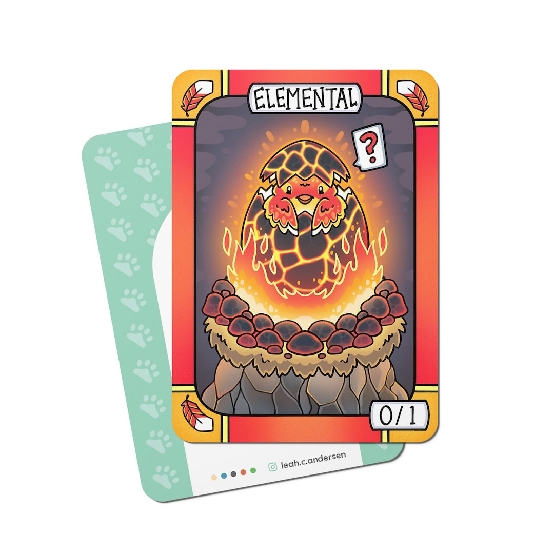 5 Rekindling Phoenix Elemental Tokens for Magic the Gathering - Etsy