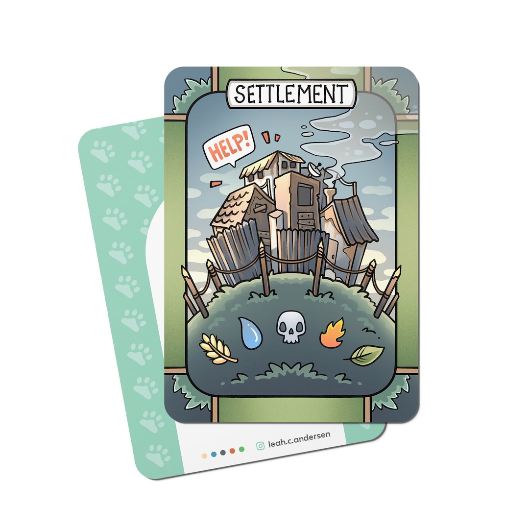 5 Settlement Tokens for Magic the Gathering - Etsy