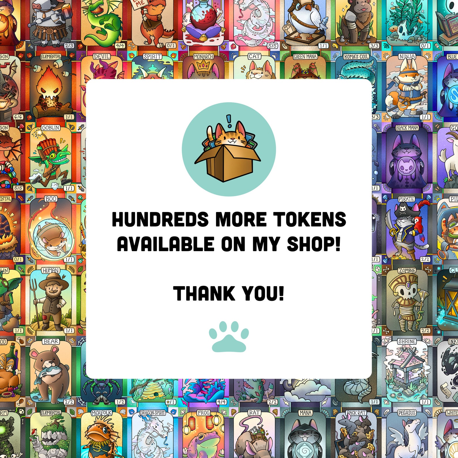 5 Assassin Tokens for Magic the Gathering - Etsy