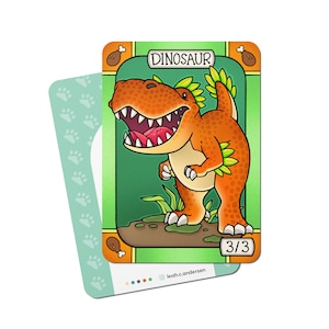 5 Dinosaur Tokens for Magic the Gathering - Etsy