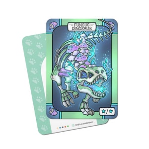 5 Fungus Dinosaur Tokens for Magic the Gathering - Etsy