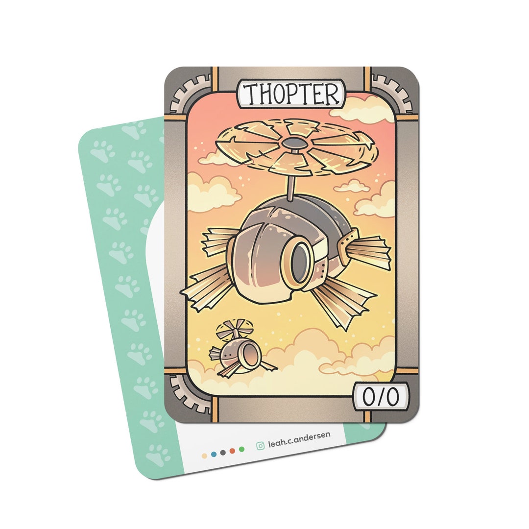 5 Thopter 0/0 Tokens for Magic the Gathering - Etsy