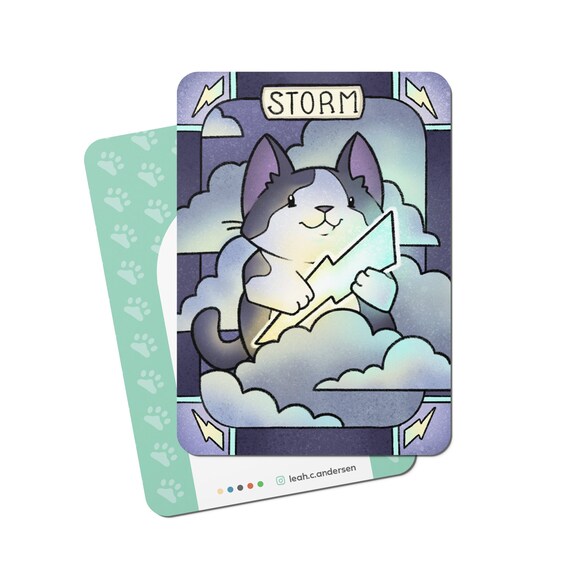 5 Storm Tokens for Magic the Gathering - Etsy