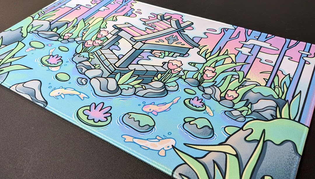 Rainbow Shrine Playmat // Deskmat and Mousepad // Accessories for MTG ...