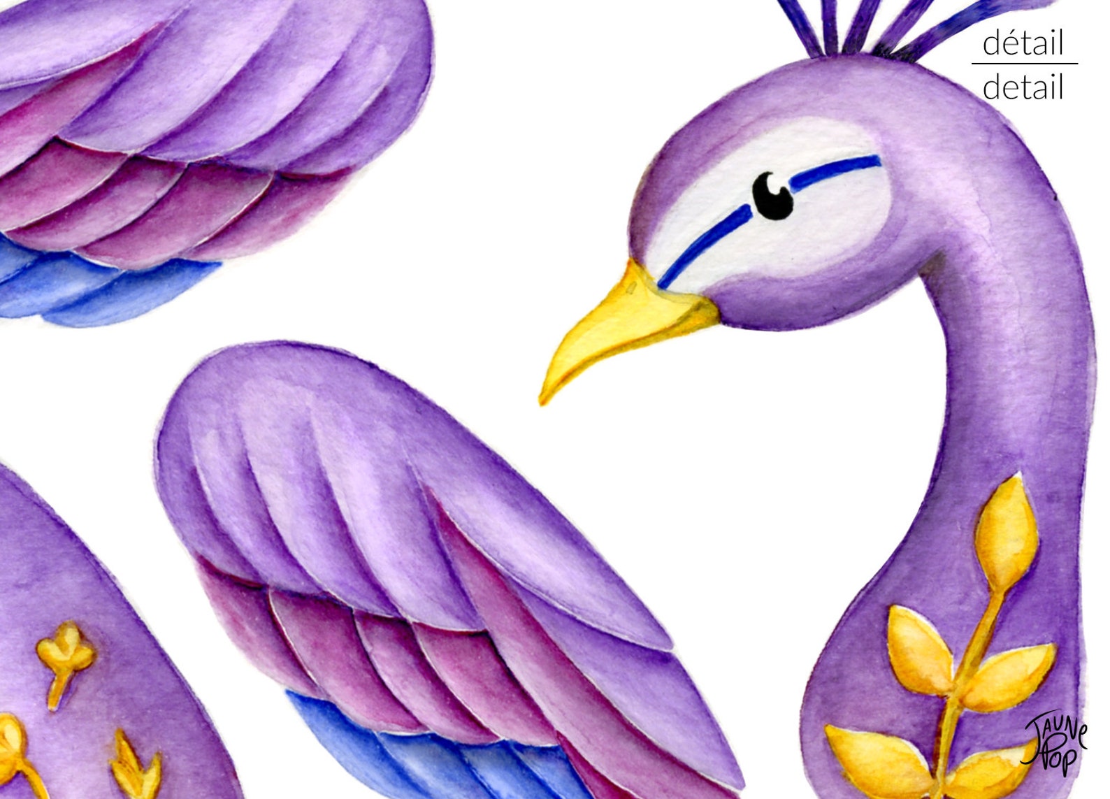 Download: Peacock Articulated Puppet to Print on Cardboard and | Etsy