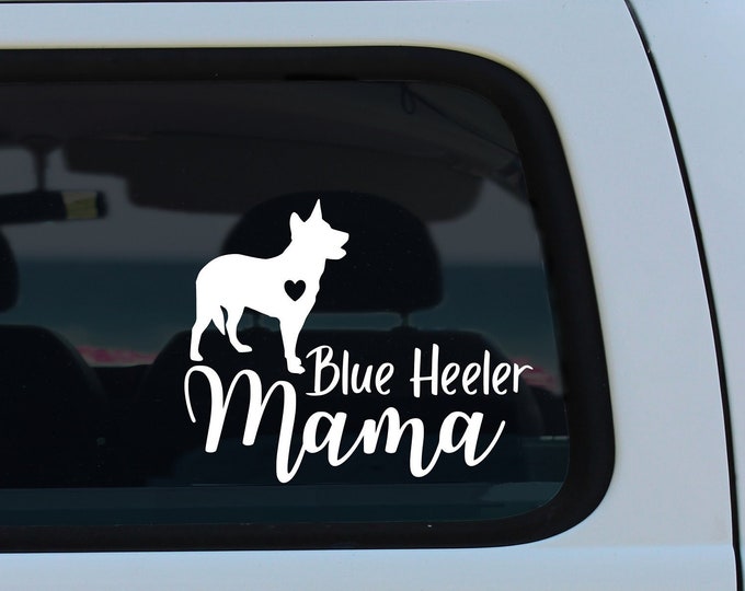 Blue Heeler Infinity Dog Decal Sticker for Car Window C1095 - Etsy