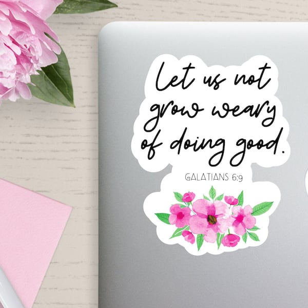 Bible Verse Sticker - Etsy