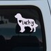 Lab Decal, Lab Sticker for Car Window, Labrador Retriever Sticker ...
