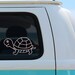 Turtle Sticker for Car, Turtle Sticker for Water Bottle, Turtle Decal ...