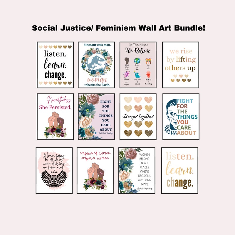 Social Justice Poster - Etsy