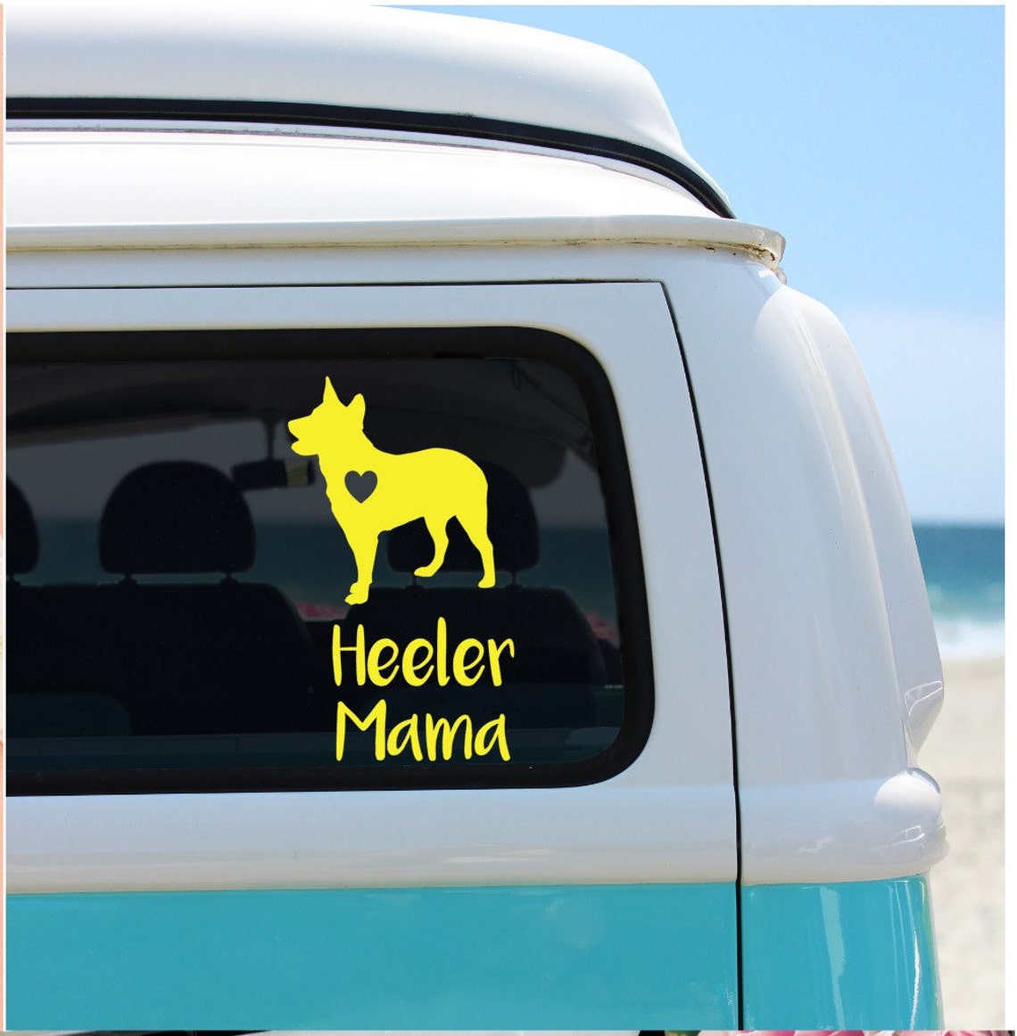 Blue Heeler Decal for Cars Heeler Sticker Catahoula Decal | Etsy