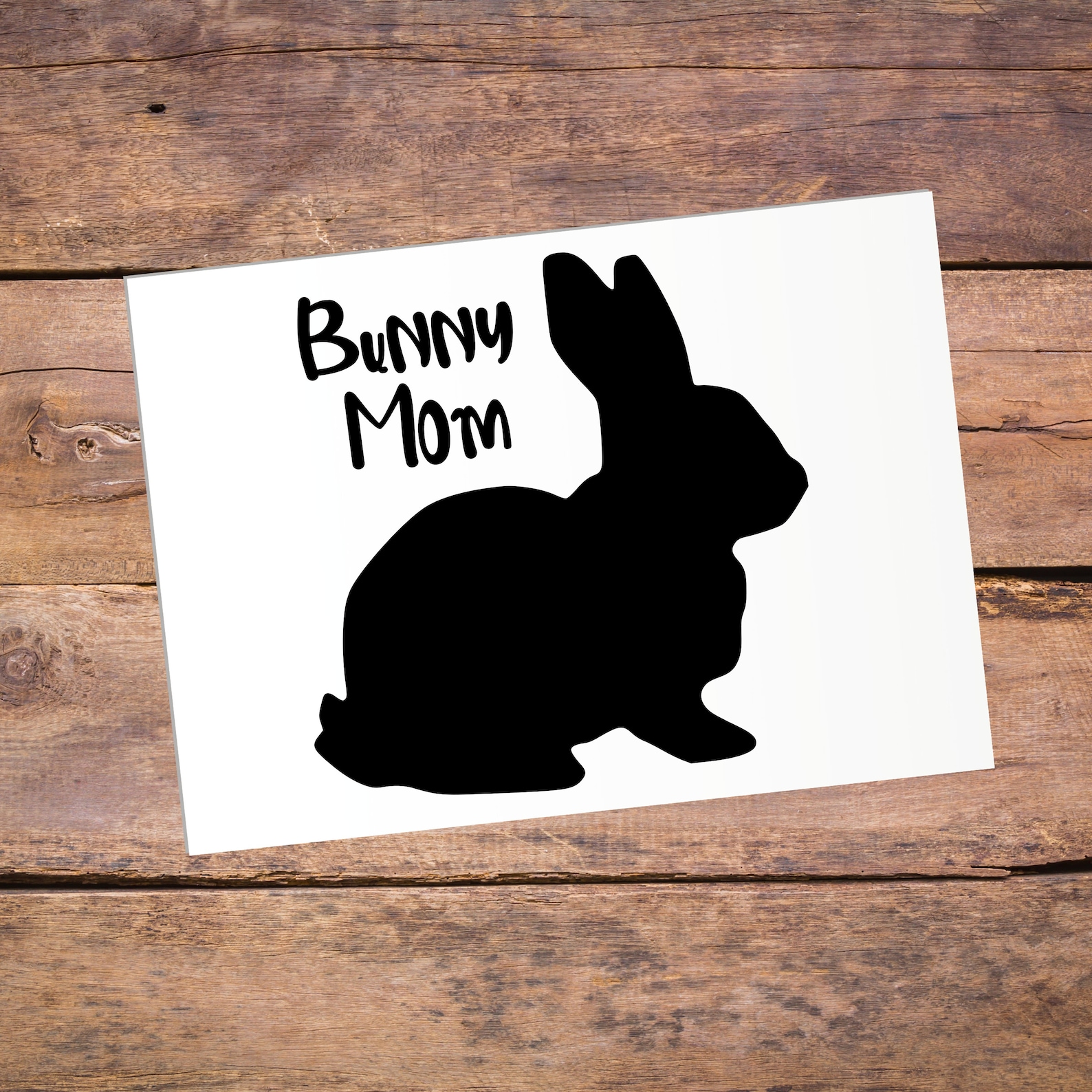 Rabbit Decal Rabbit Sticker Car Rabbit Vinyl Sticker Rabbit | Etsy