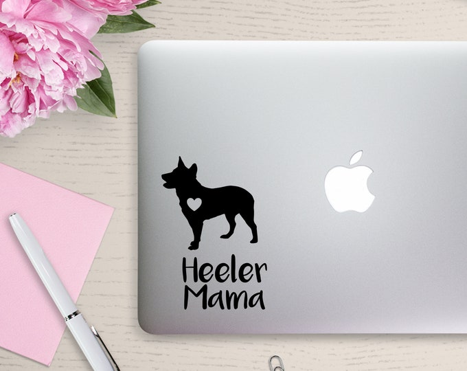 Blue Heeler Decal Set for Cars Heeler Sticker Catahoula - Etsy