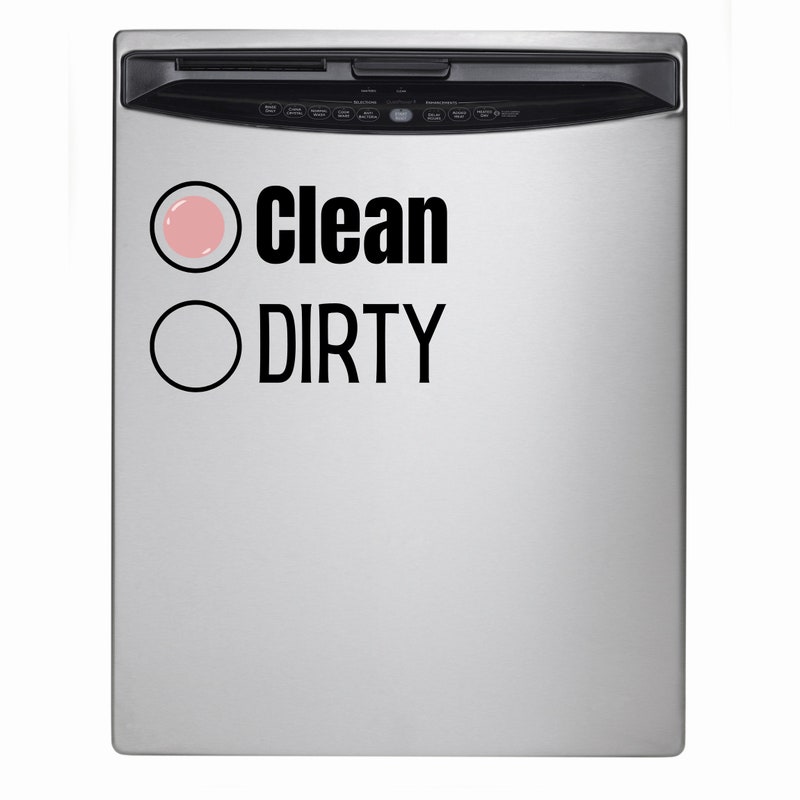 Dishwasher Decal - Etsy