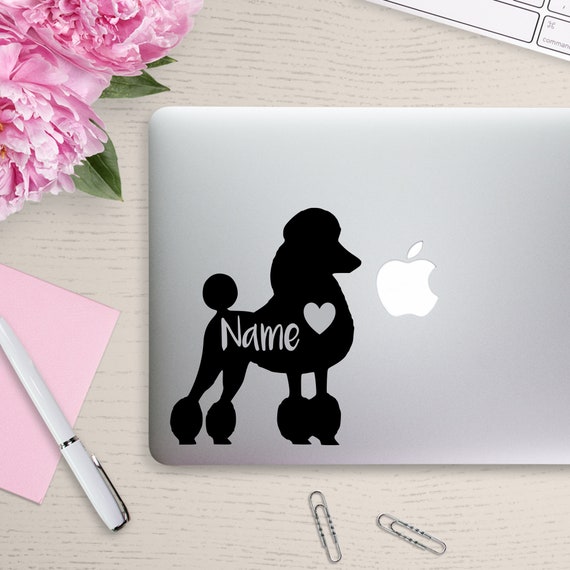 Poodle Sticker for Car Window Poodle Decal Car Poodle Vinyl | Etsy