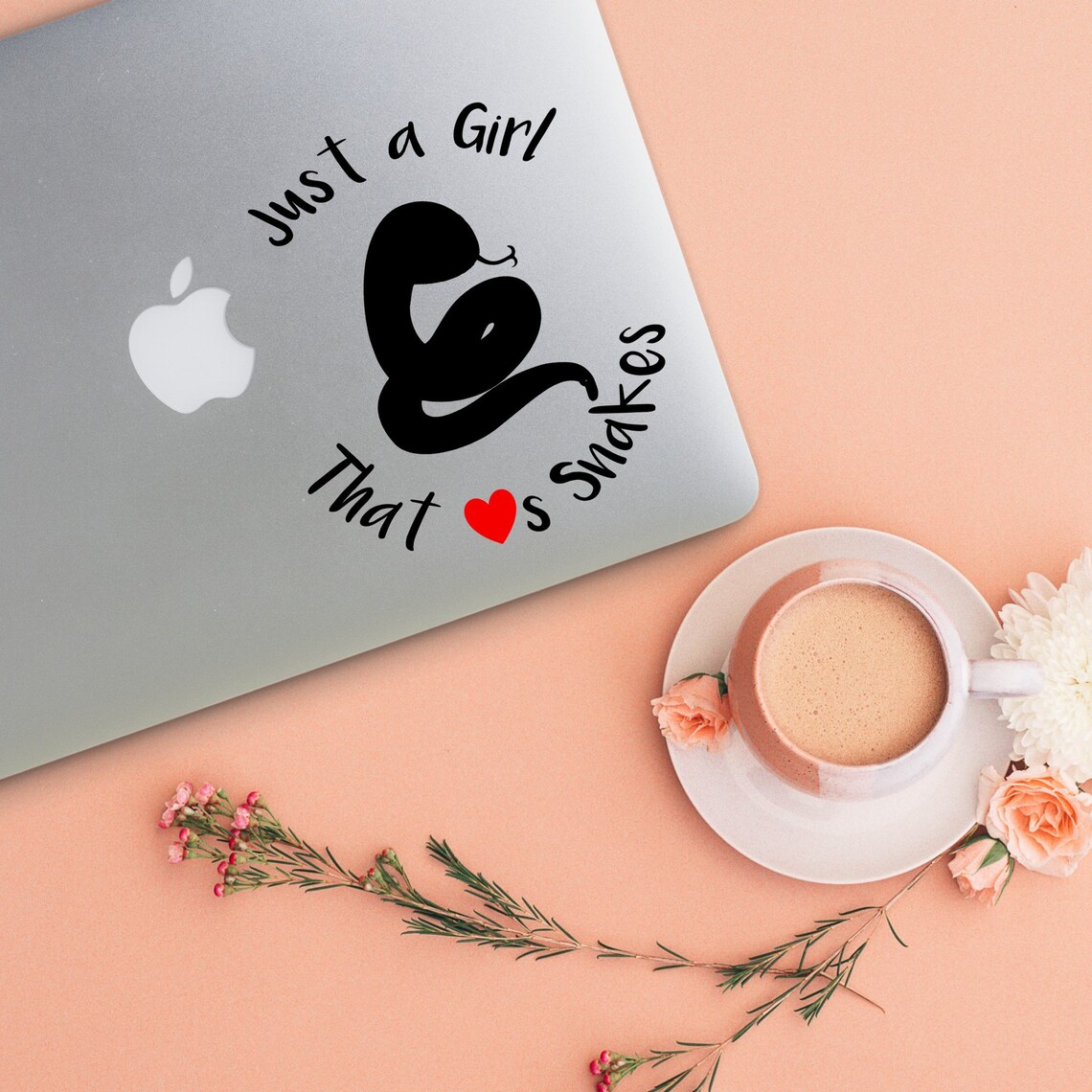 Snake Decal for Laptop Snake Sticker Car Snake Vinyl Decal | Etsy