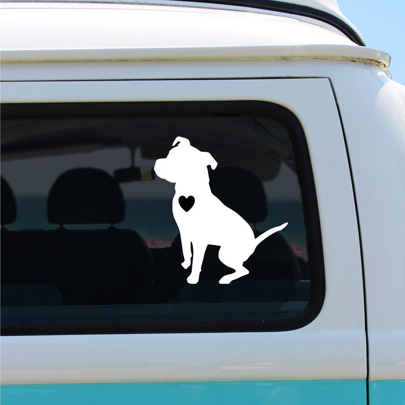 Pitbull Sticker Car - Etsy