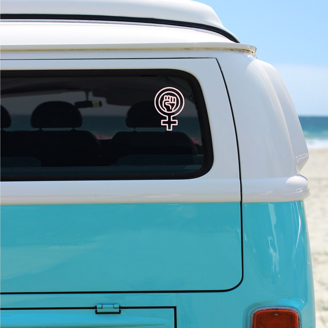 Feminist Sticker for Water Bottle, Feminist Decal for Laptop, Feminism ...