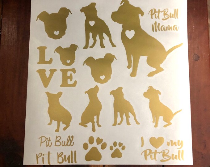 Blue Heeler Decal Set for Cars Heeler Sticker Catahoula - Etsy