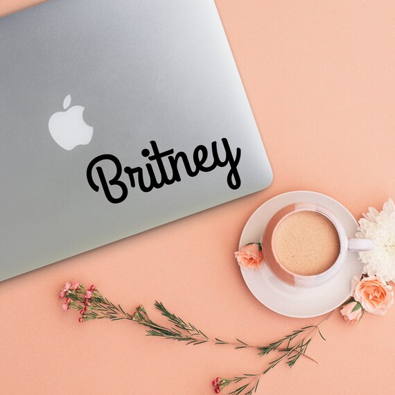 Waterproof Name Sticker for Laptop Name Sticker Decals for - Etsy