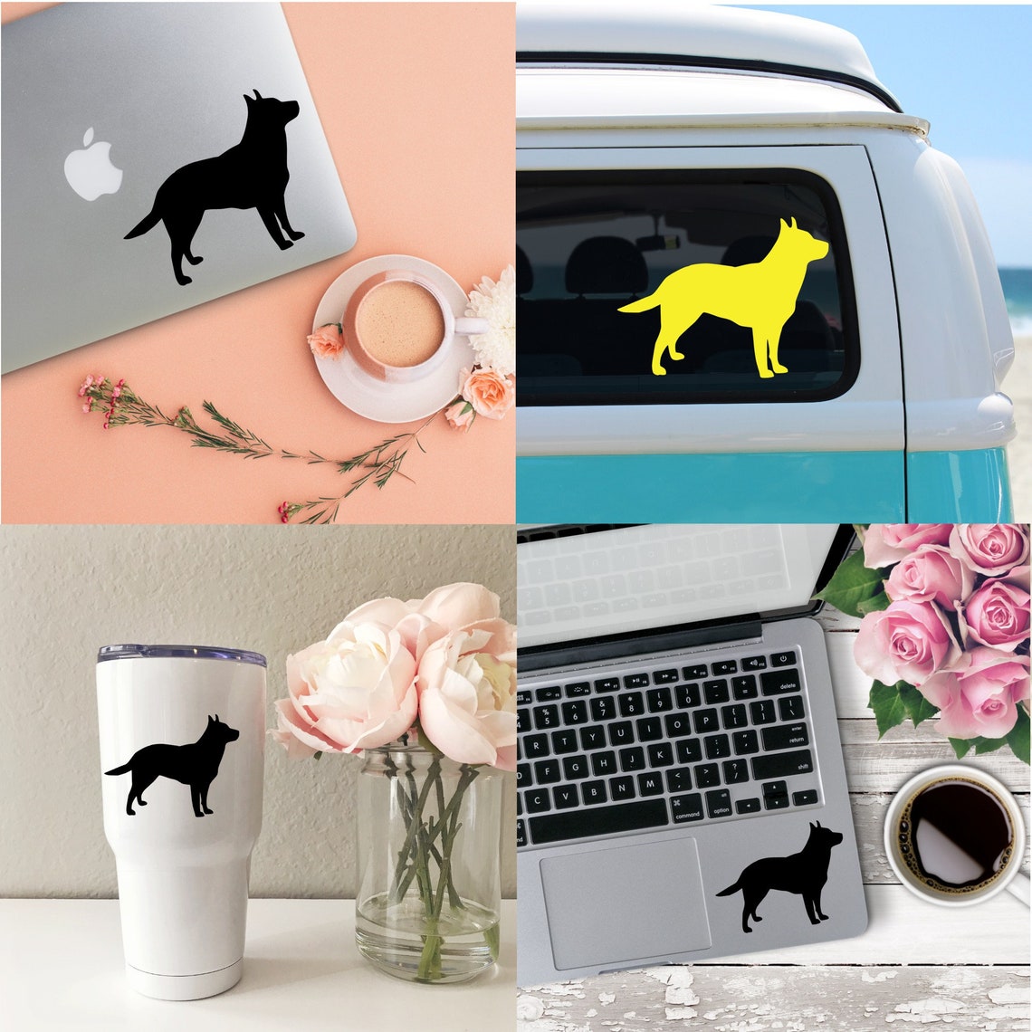 Blue Heeler Decal for Car Window Heeler Sticker for Laptop - Etsy