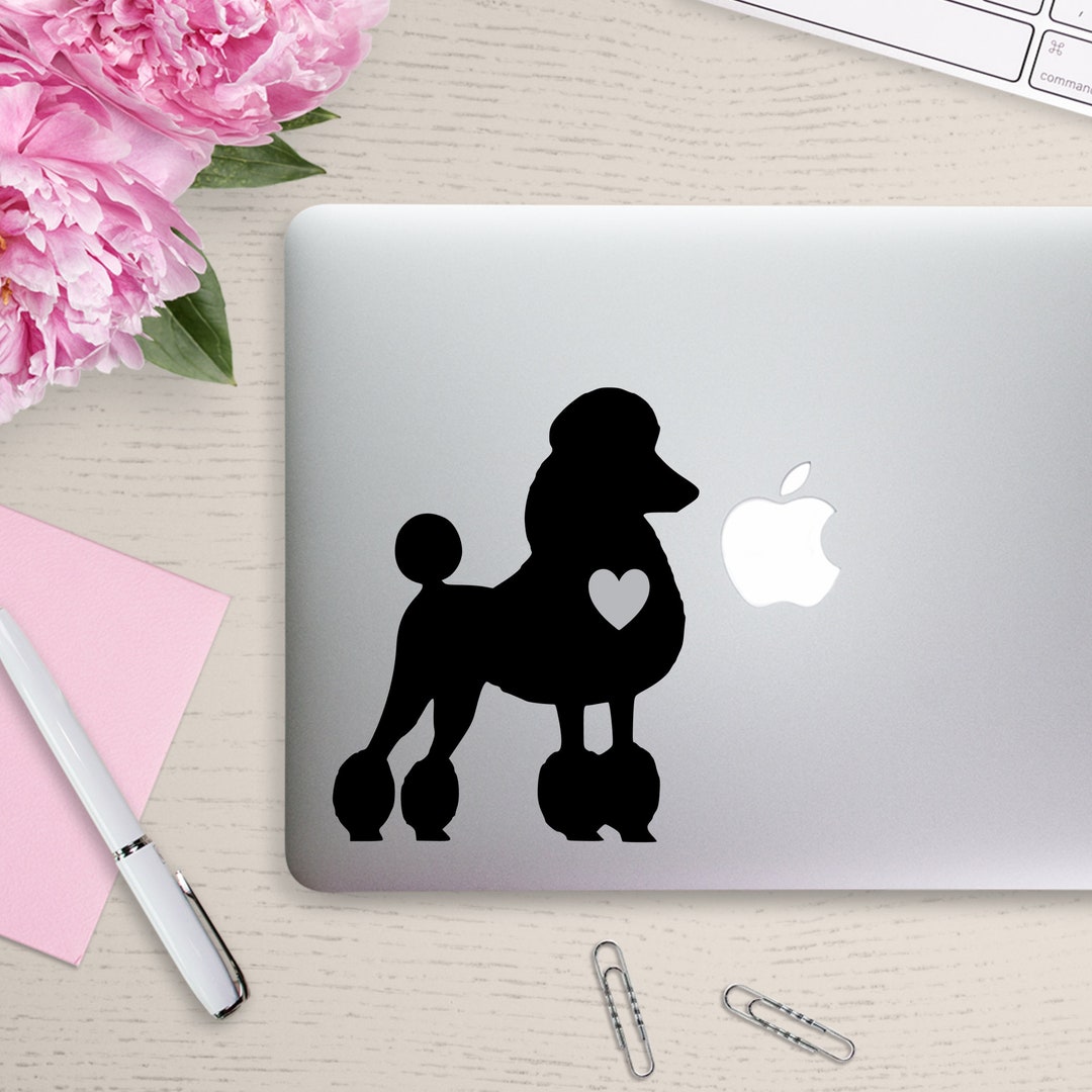 Poodle Vinyl Decal: Car Window, Laptop Sticker - Etsy