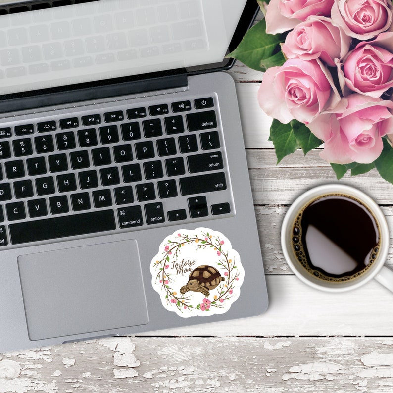 Sulcata Tortoise Sticker for Laptop or Journal - Etsy