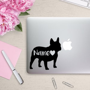 Frenchie Vinyl Decal French Bulldog Sticker Frenchie - Etsy