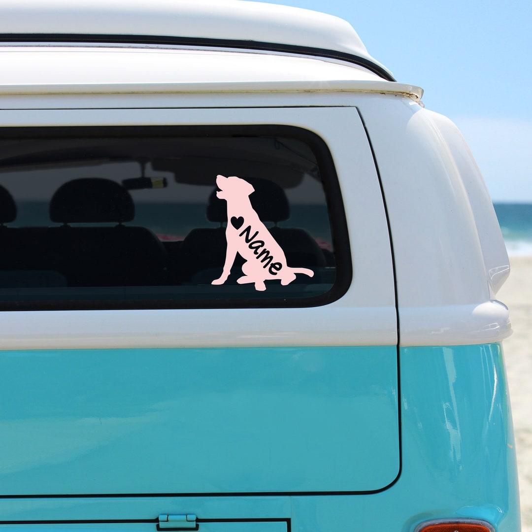Labrador Retriever Decal, Labrador Retriever Gifts, Car Decal, Decal ...