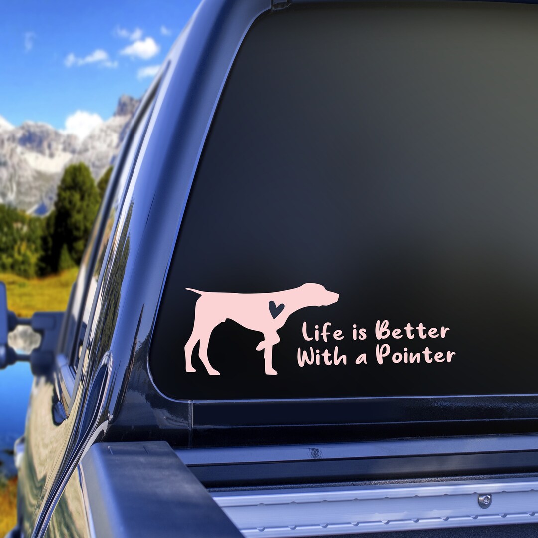 German Shorthaired Pointer Sticker for Car, German Shorthaired Pointer ...