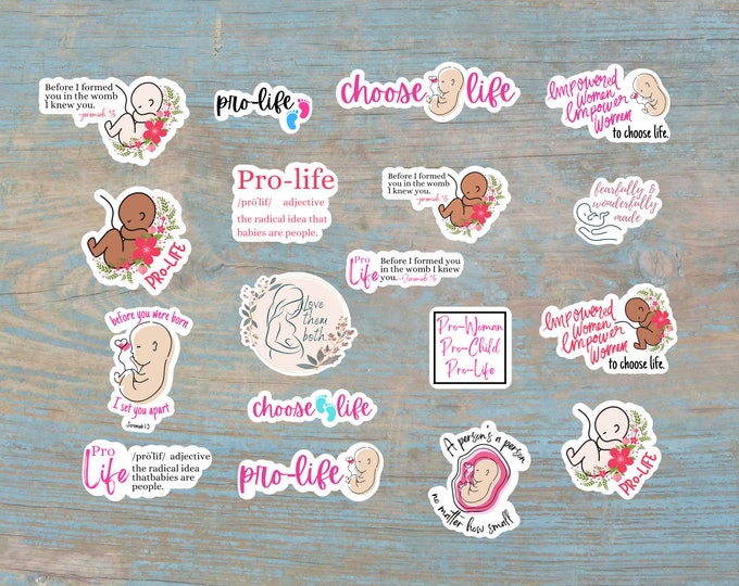 Choose Life With Baby Feet in Heart Vinyl Decal, Pro Life Car Window ...