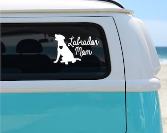 Lab Decal Lab Sticker for Car Window Labrador Retriever - Etsy