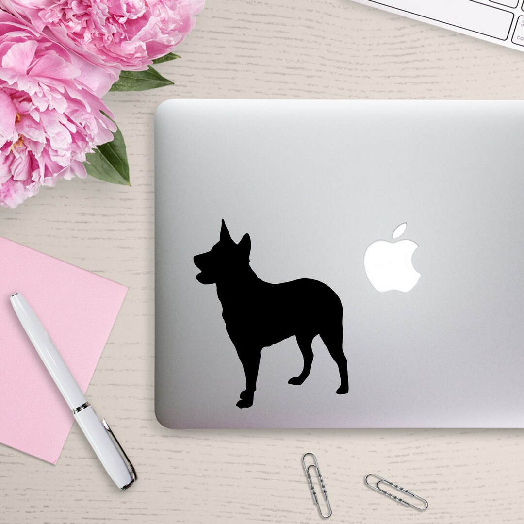 Blue Heeler Vinyl Decal: Cattle Dog Sticker for Car or Laptop - Etsy