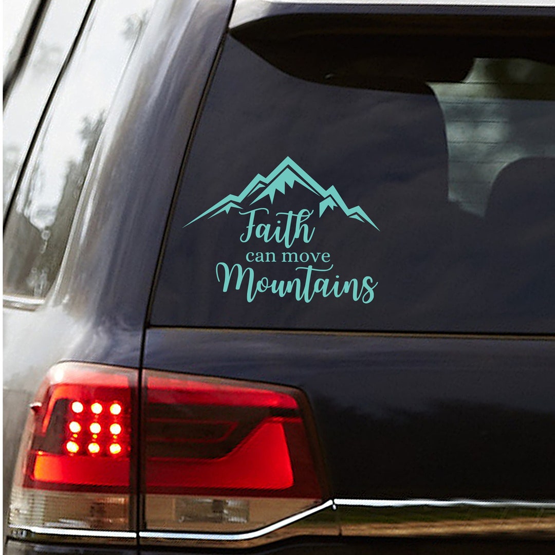 Christian Decals for Cars for Women, Christian Vinyl Sticker for Car ...
