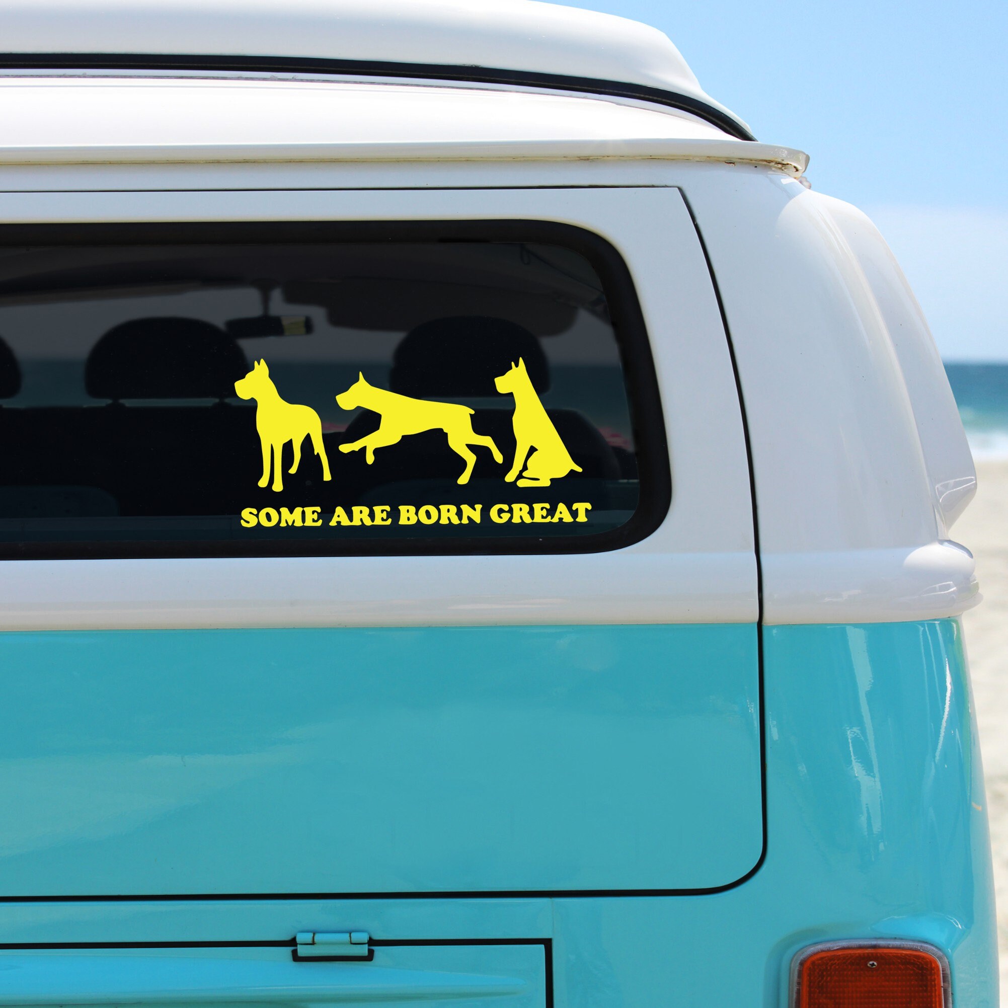 Great Dane Sticker Great Dane Car Decal Great Dane Mom Decal | Etsy