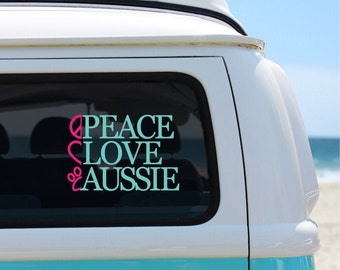 Aussie Mom Window Decal - Etsy