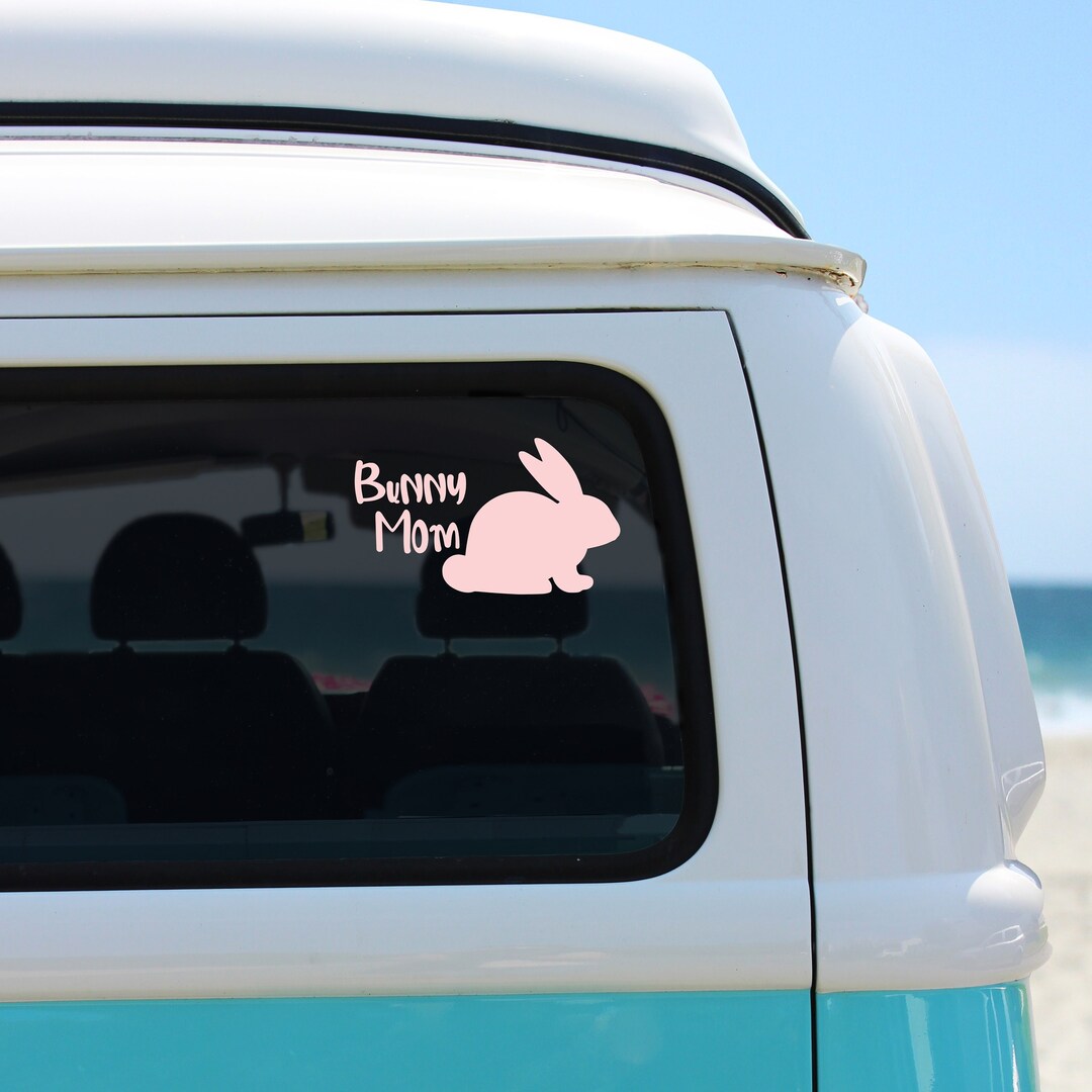 Rabbit Decal for Car Rabbit Vinyl Sticker for Car Rabbit - Etsy