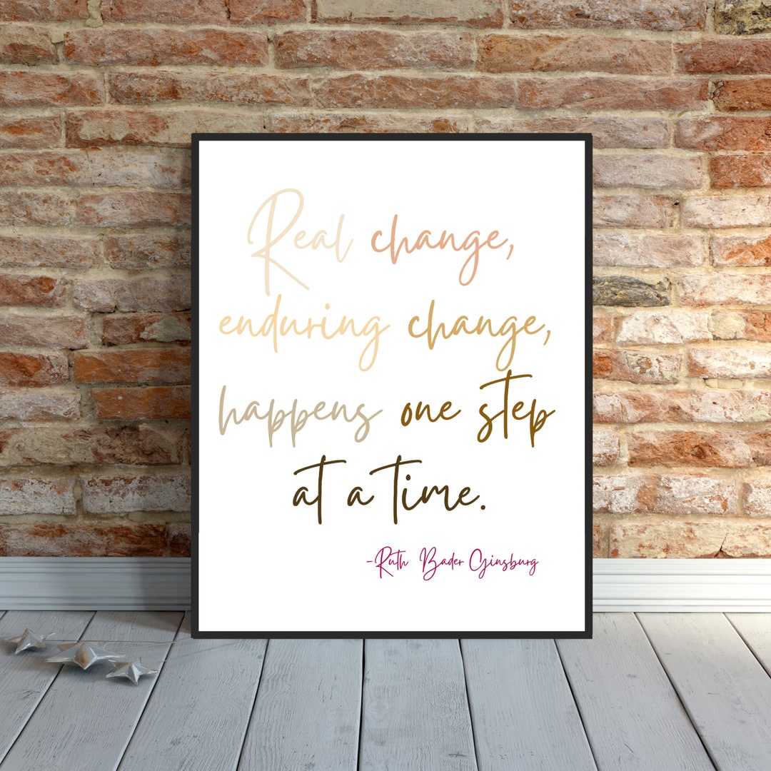 RBG Printable, Ruth Bader Ginsburg Print, Feminist Art Print, Feminist ...