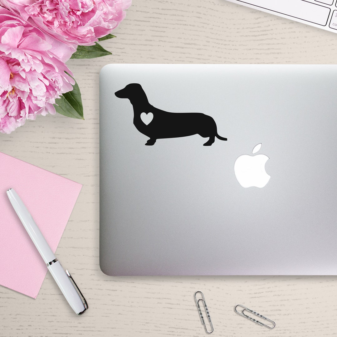 Miniature Dachshund Sticker, Dachshund Gift for Women, Dachshund Decal ...