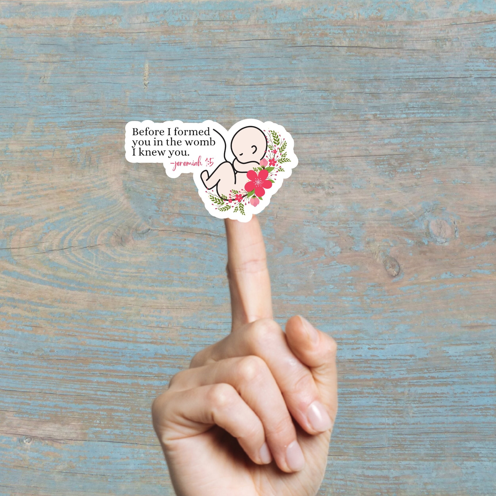 Pro Life Sticker for Laptop Pro Life Vinyl Sticker for Water - Etsy