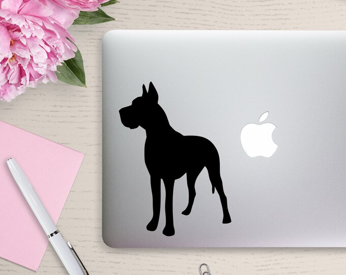 Great Dane Sticker Great Dane Car Decal Great Dane Mom Decal | Etsy
