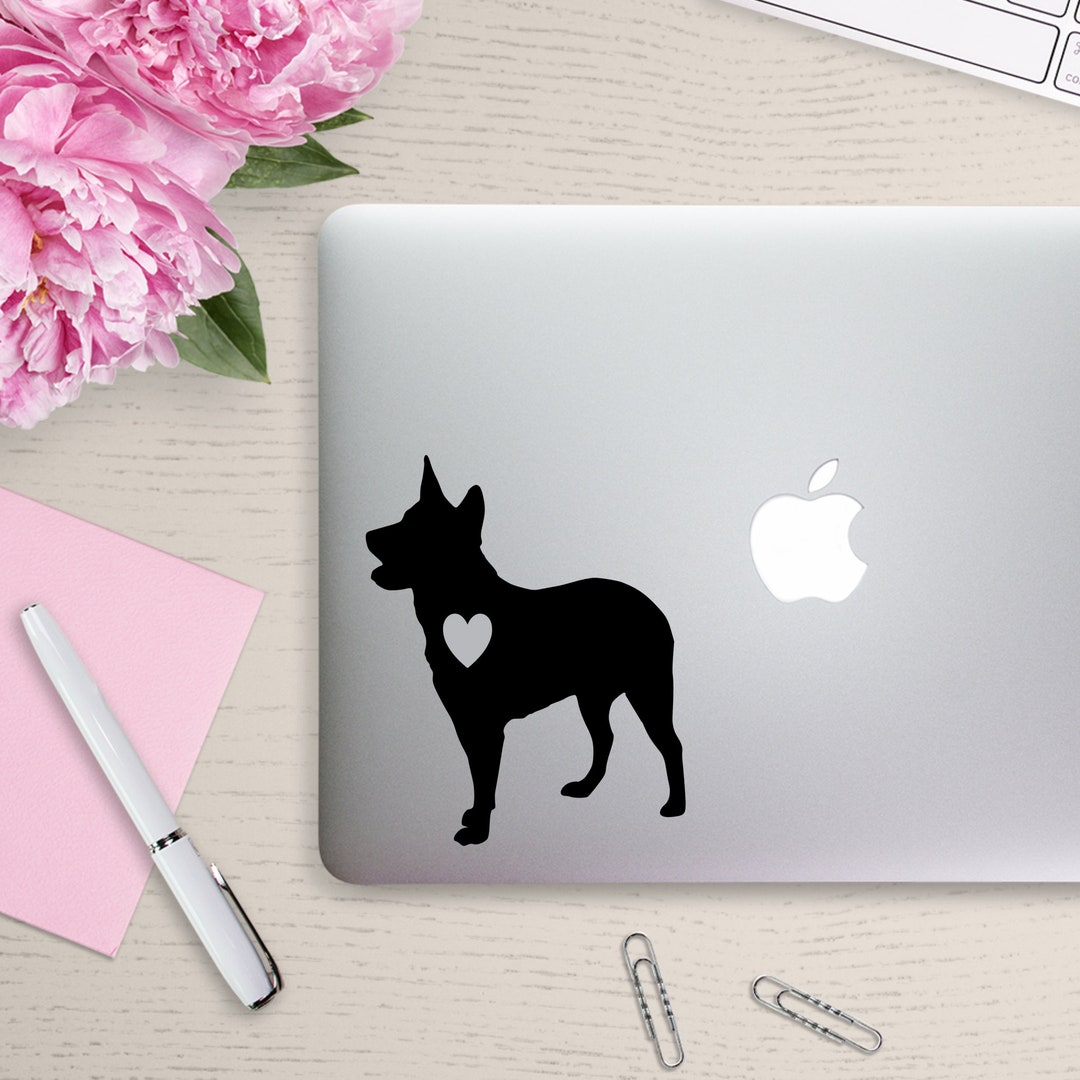 Blue Heeler Vinyl Decal: Cattle Dog Sticker for Car or Laptop - Etsy