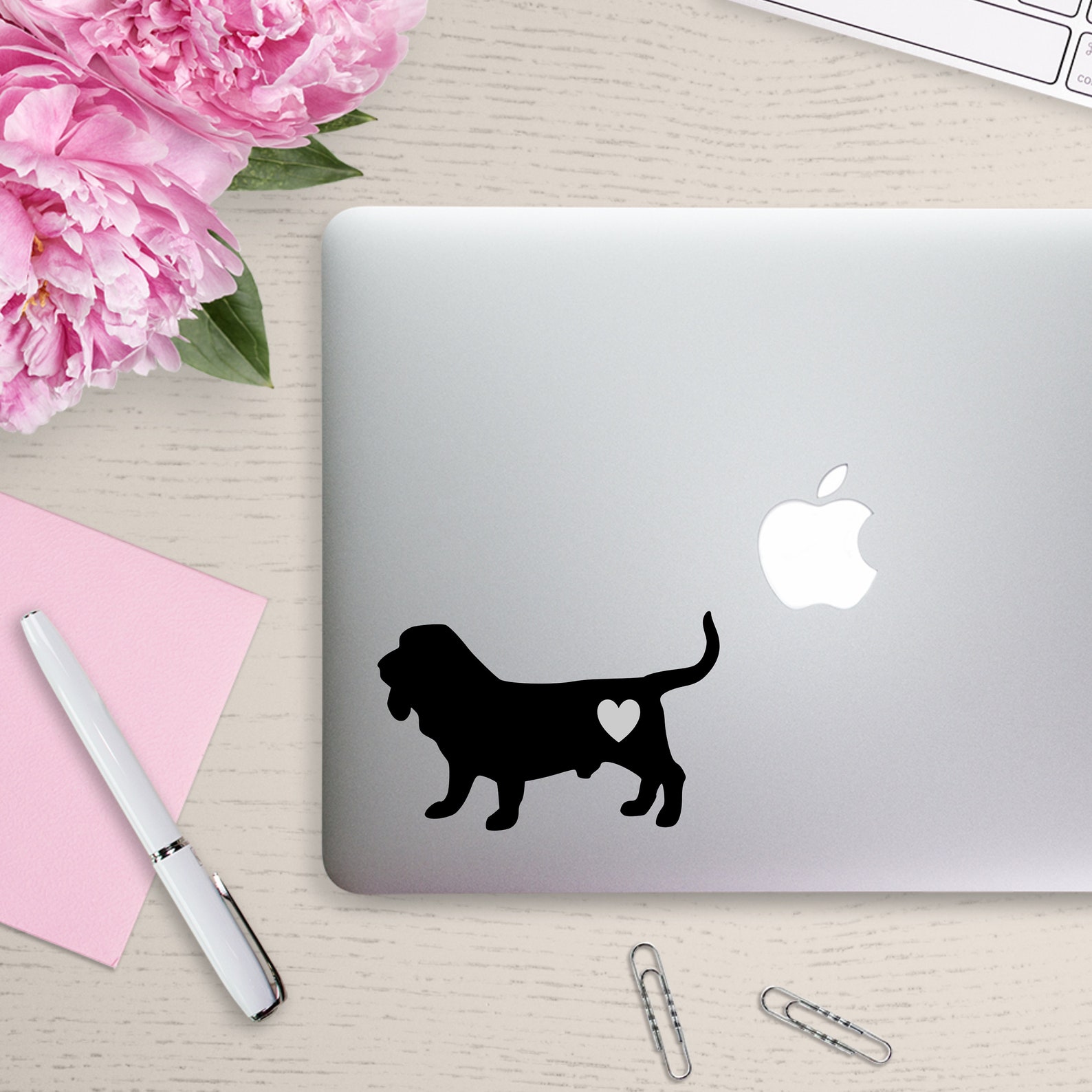 Basset Hound Decal for Car for Women Basset Hound Sticker for - Etsy