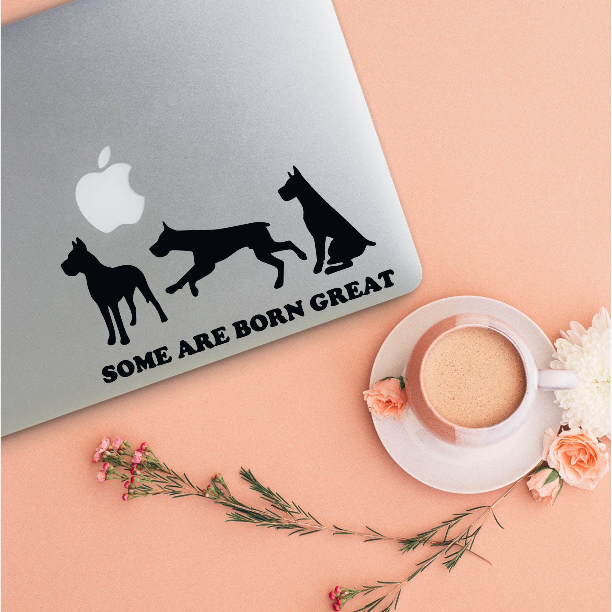 Great Dane Sticker Great Dane Car Decal Great Dane Mom Decal | Etsy