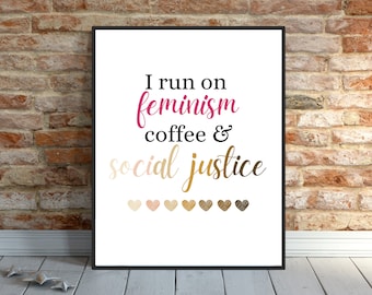 Social Justice Poster, Diversity Poster, in This Space We Believe Print ...