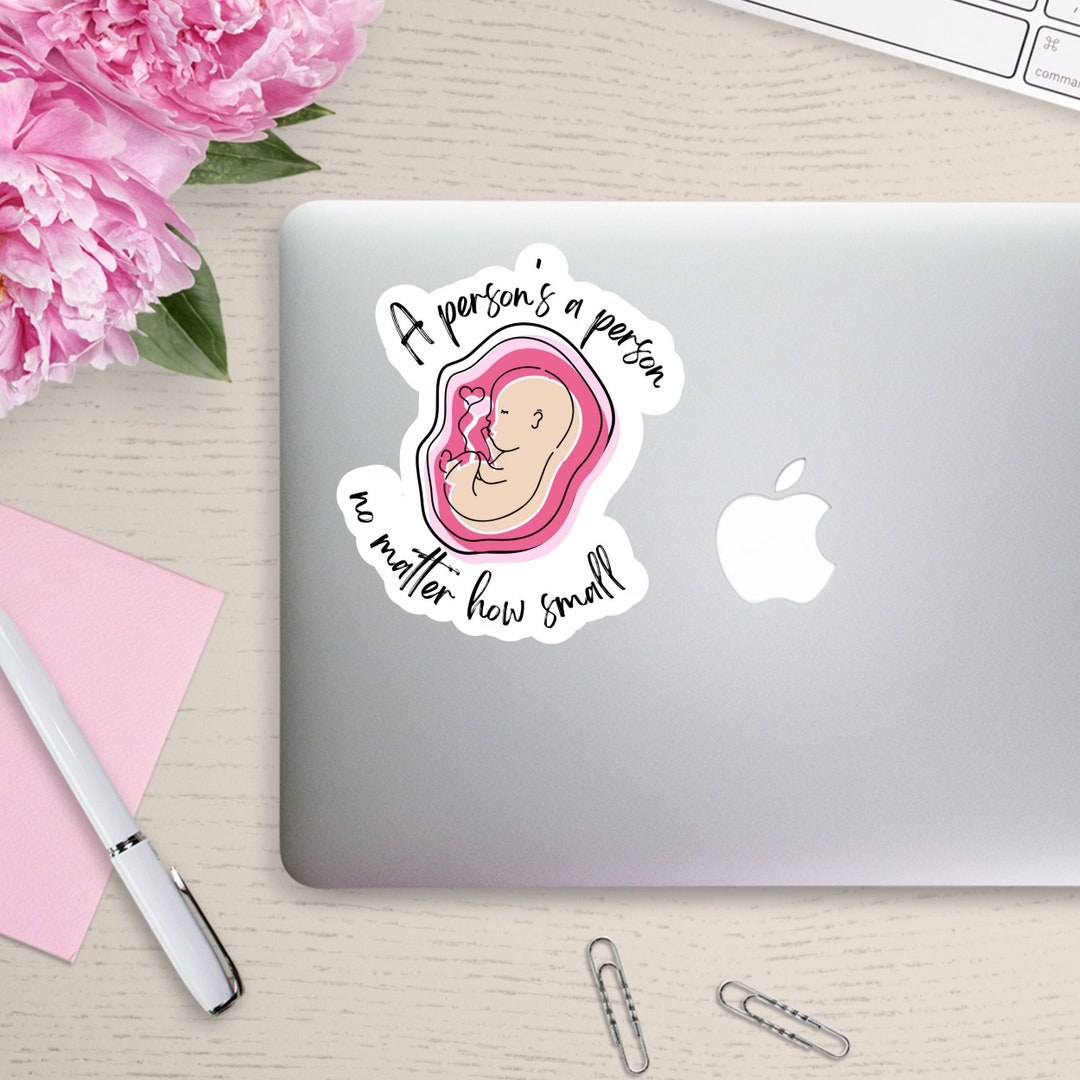 Pro Life Sticker for Laptop, Pro Life Vinyl Sticker for Water Bottle ...