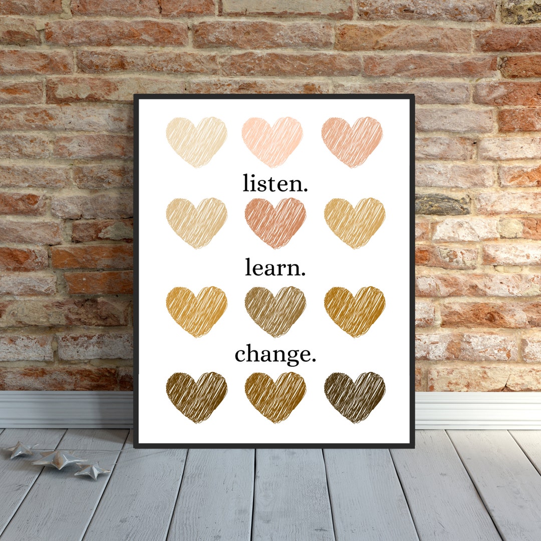 Social Justice Poster, Diversity Poster, Diversity Art Print, Social ...