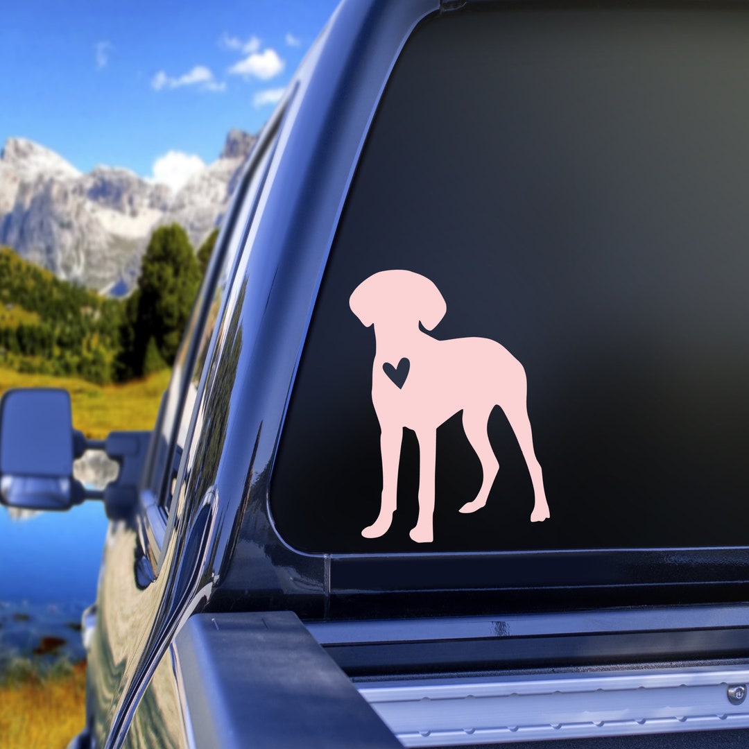 Treeing Walker Coonhound Dog Vinyl Decal Sticker, Bluetick Hound Dog ...